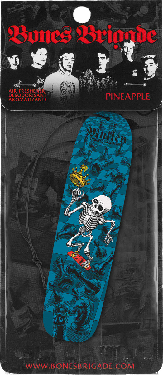 Bones Brigade Rodney Mullen Blue Air Freshener - Pineapple Scent ...