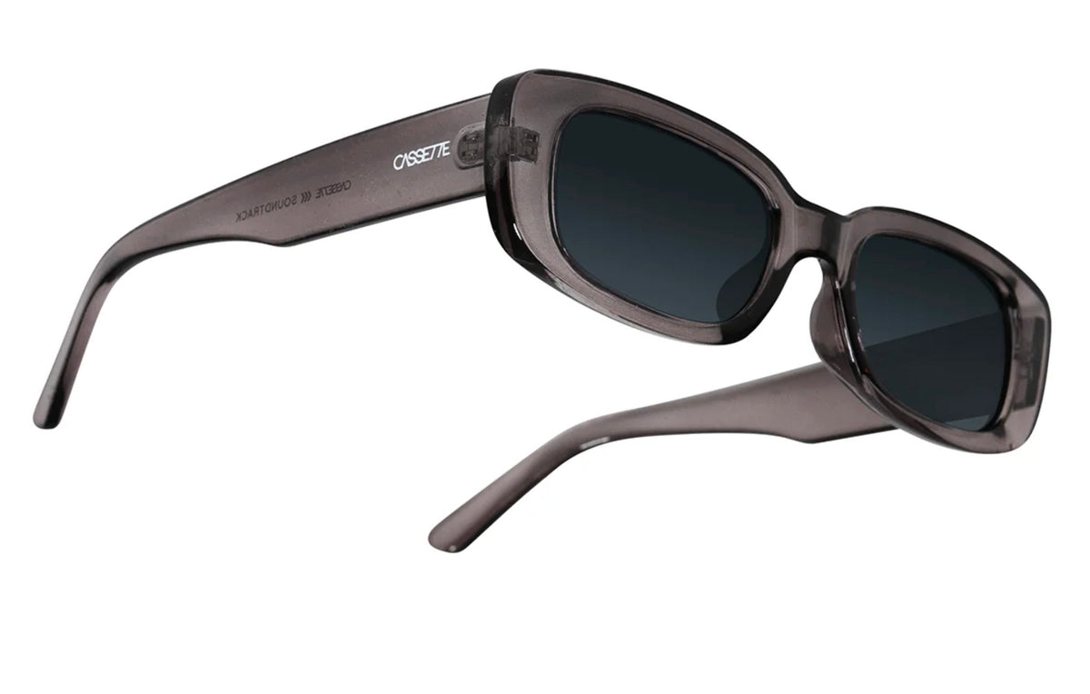 Cassette Optics Soundtrack Charcoal/Smoke Lens – Crooks Skateshop