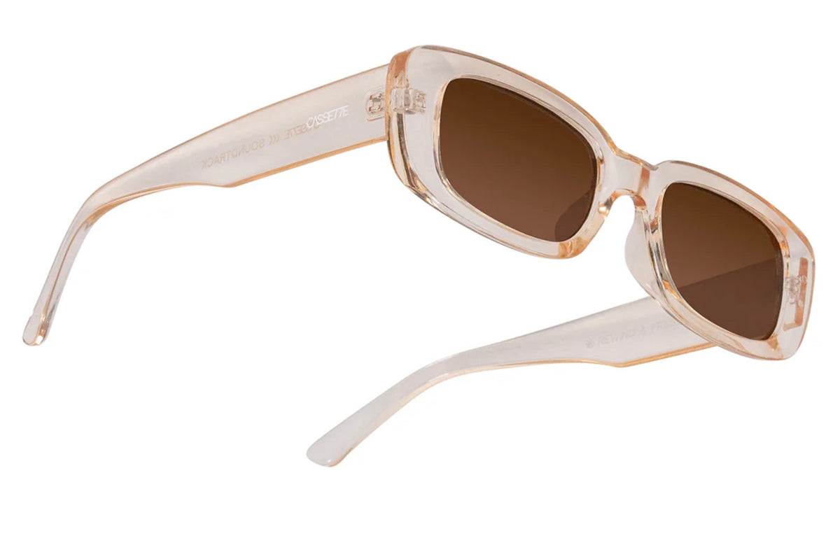 Cassette Optics Soundtrack Champagne/Brown Lens – Crooks Skateshop
