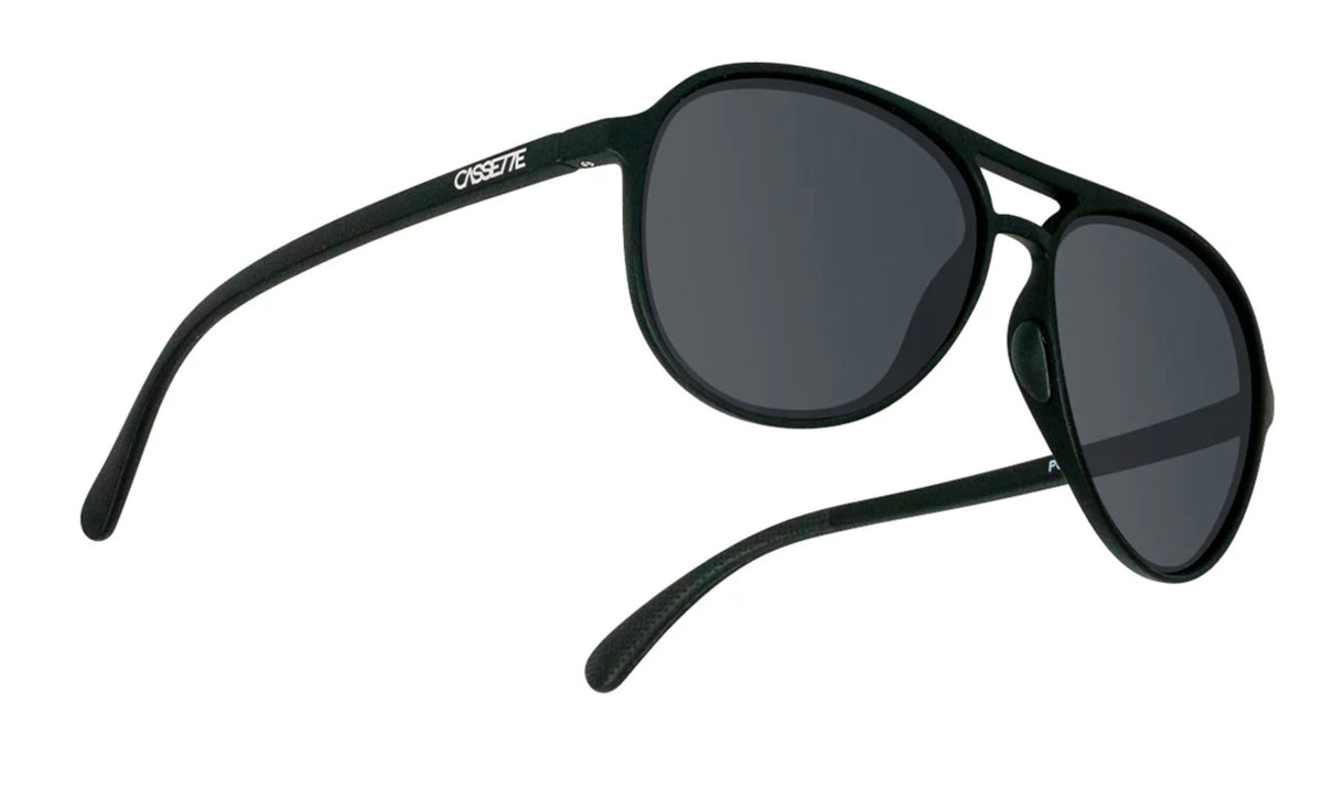 Cassette Optics Apollo Matte Black/Polarized Smoke Lens – Crooks Skateshop