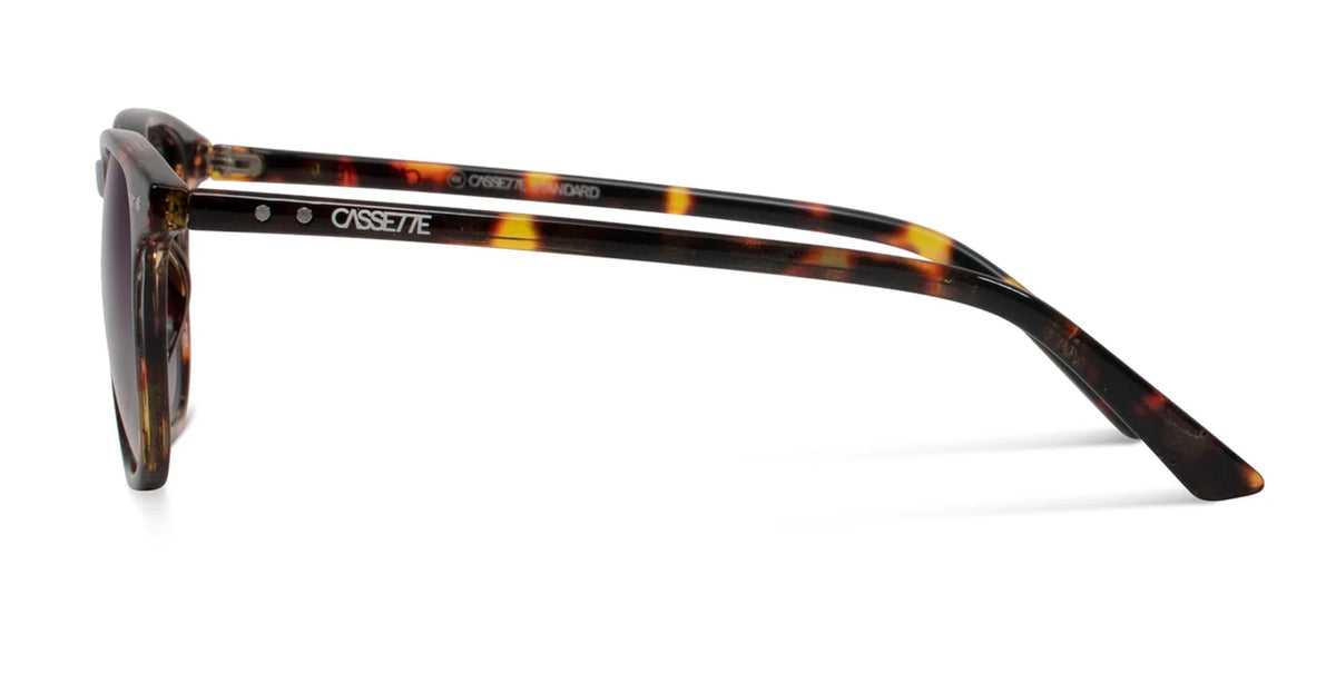 Cassette Optics Standard Whiskey Tortoise/Smoke Gradient Lens – Crooks ...