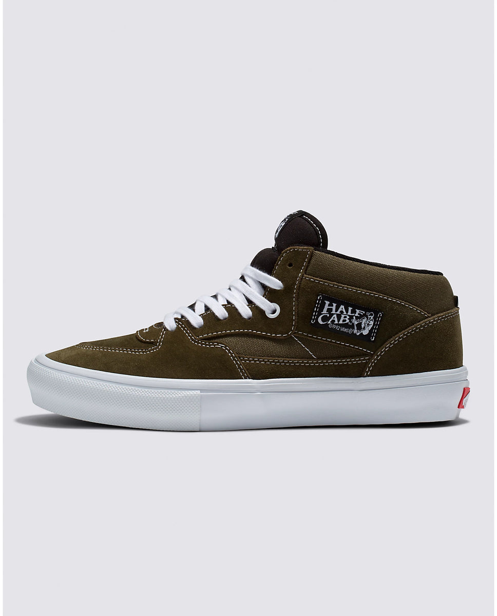 vans SKATE HALF CAB SHOE dark olive – Crooks Skateshop