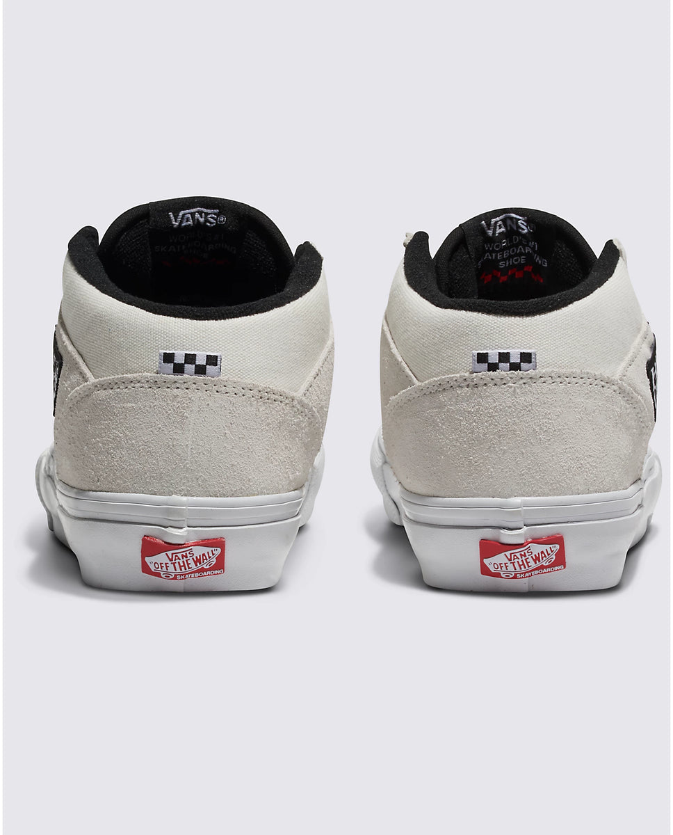 VANS SKATE HALF CAB WHITE/BLACK – Crooks Skateshop